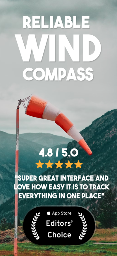 Windygo Wind Compass | Wind-Focused Weather App